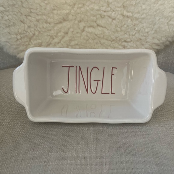 Rae Dunn | Kitchen | Rae Dunn Jingle Mini Loaf Pan Ceramic | Poshmark